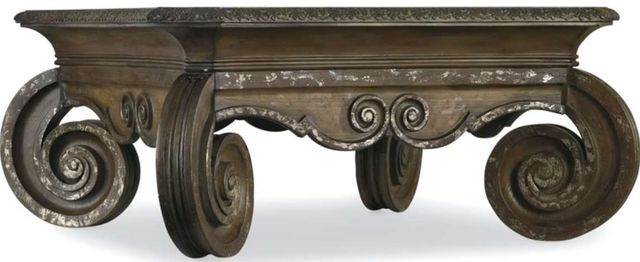 Hooker® Furniture Rhapsody Rustic Walnut Square Cocktail Table