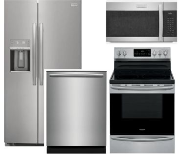 Frigidaire Gallery® 4 Piece Smudge-Proof® Stainless Steel Kitchen ...