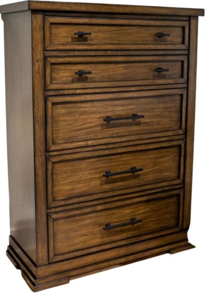 Benchcraft® Taffenbrook Medium Brown Chest | Lacks Furniture ...
