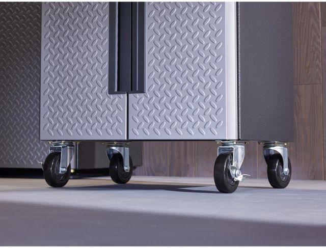 Gladiator® Black Flex Cabinet System Caster Kit | Merit Furniture ...