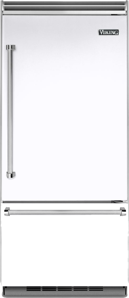 Viking® Professional 5 Series 36 in. 20.4 Cu. Ft. White Built-In Bottom ...