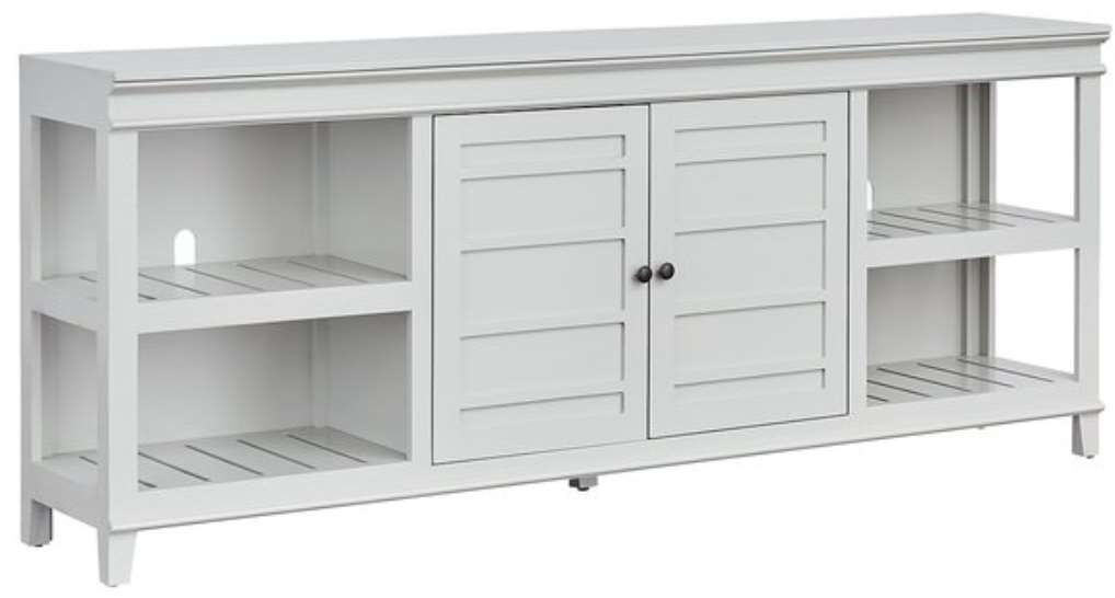 Progressive® Furniture Reagan Dove 80" Media Console | Fischer ...