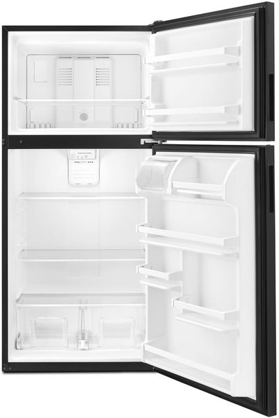 Amana® 30 in. 18.2 Cu. Ft. Black Top Freezer Refrigerator | Appliance ...