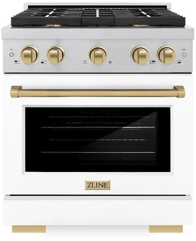 ZLINE Autograph Edition Paramount 30" DuraSnow® Stainless Steel ...