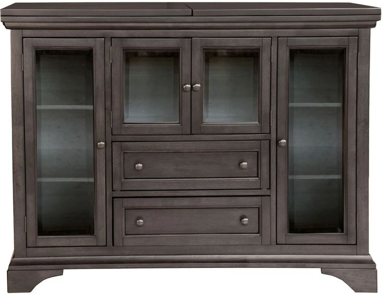 A-America® Mariposa Warm Gray Server | Bob Mills Furniture