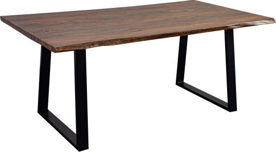 Porter International Designs Manzanita Harvest Dining Table with Black ...