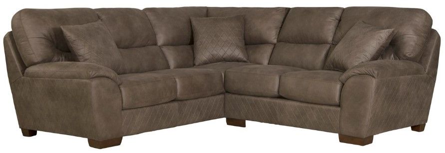 Jackson Furniture Royce 2-Piece Taupe L-Shape Sectional | Jarons ...