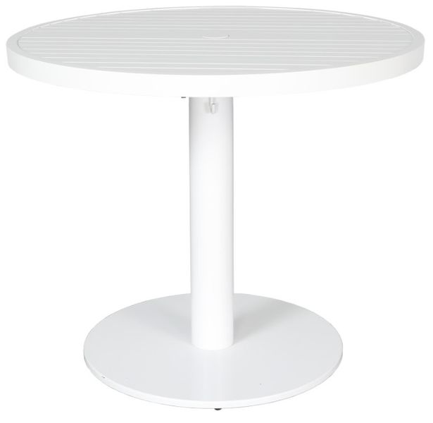 CabanaCoast® Customizable Origin Aluminum 32'' Outdoor Round Pedestal ...