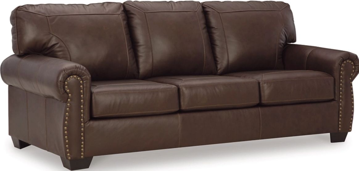Ashley brown sofa store
