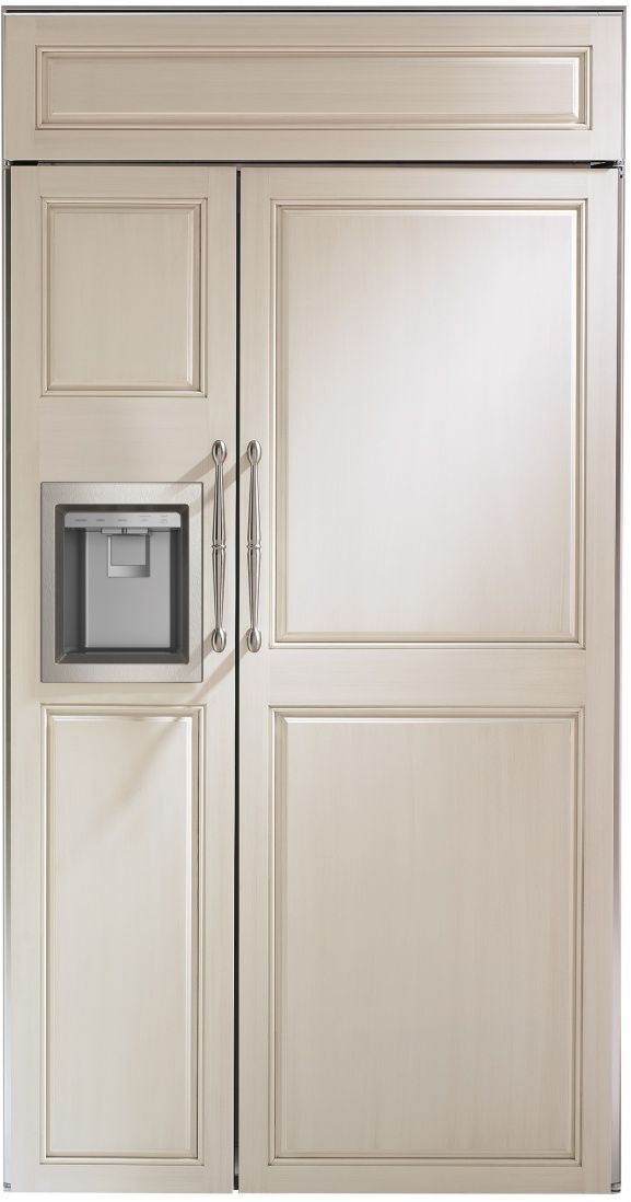 Monogram 24.6 Cu. Ft. Custom Panel Smart Built In Side-by-Side ...