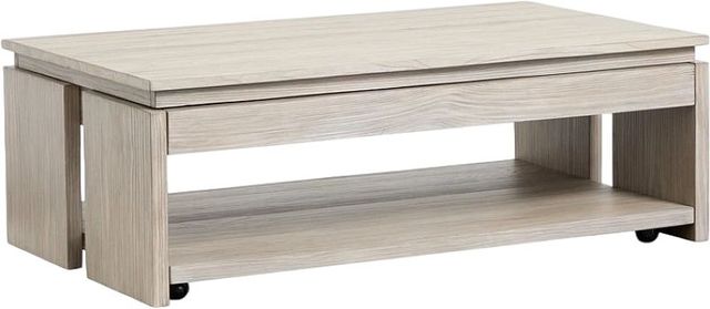 Magnussen Home® Conrad Gray Rectangular Lift Top Storage Cocktail Table ...