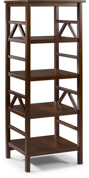 Linon Titan Antique Tobacco Bookcase | Lichti's TV, Appliance ...