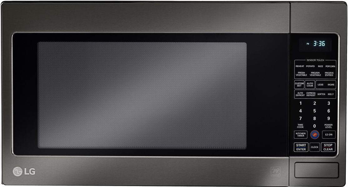 LG Countertop Microwave Oven-Black Stainless Steel | The Appliance Store