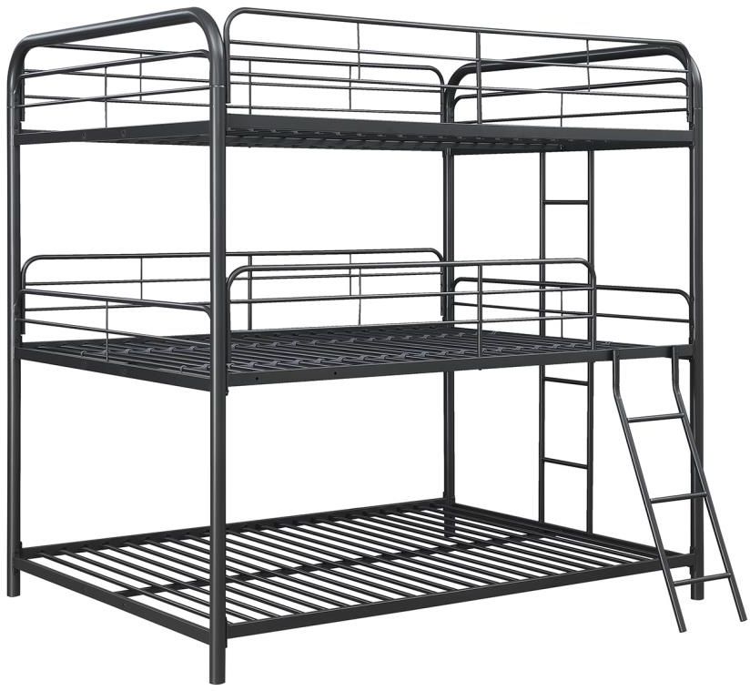 Coaster rogen triple bunk bed store