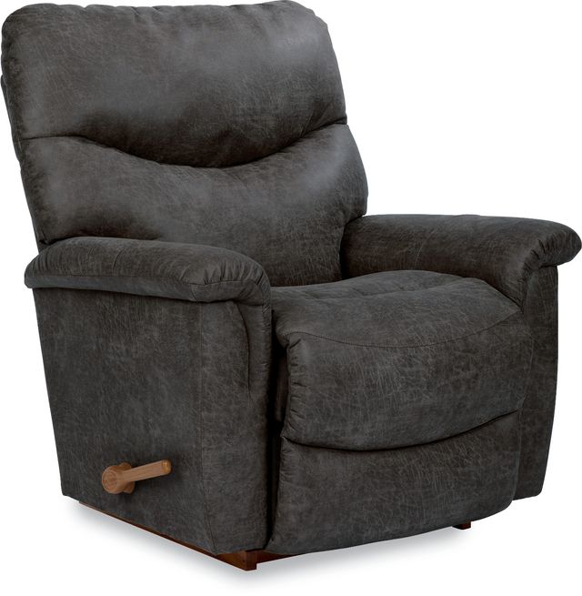 La-Z-Boy® James Reclina-Rocker® Recliner with Nickel Arc Handle | Kubin ...