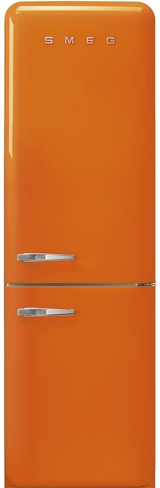 Smeg 50's Retro Style Aesthetic 11.7 Cu. Ft. Orange Bottom Freezer ...