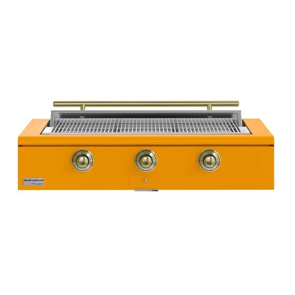 Caliber™ Rockwell Social 48" 3-Burner Saffron Built-In Natural Gas ...