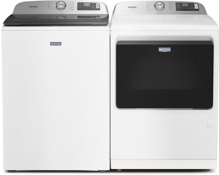 Maytag® White Top Load Washer & Electric Dryer Laundry Pair | Otto's ...