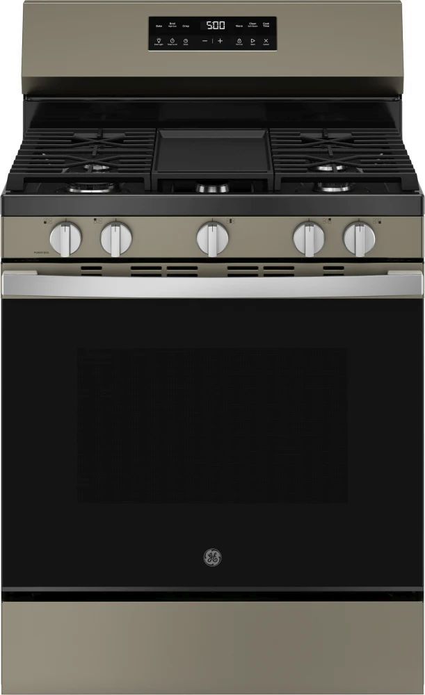 GE® 500 Series 30" Slate Freestanding Gas Range | Yale Appliance ...