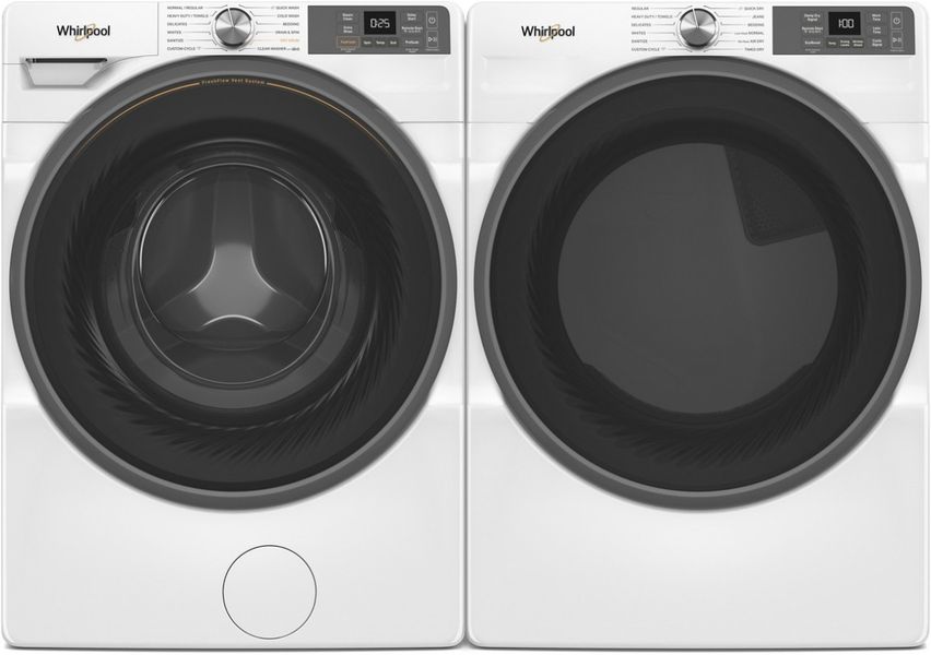 Whirlpool® White Front Load Laundry Pair | The Appliance Barn & Sleep ...