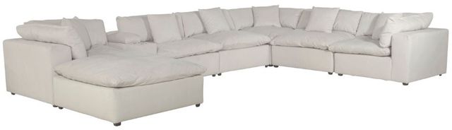 Jackson Furniture Posh 8-Piece Porcelain Modular Sectional | Comfort Center