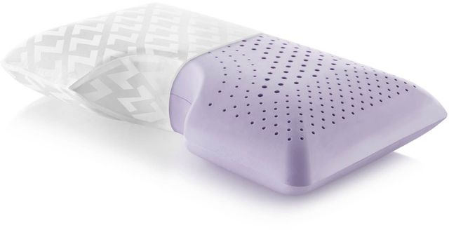 Malouf® Z™ Shoulder Zoned Dough® Lavender Memory Foam Queen Pillow ...