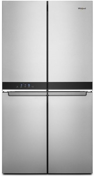Whirlpool® 36 in. 19.4 Cu. Ft. Fingerprint Resistant Metallic Steel ...