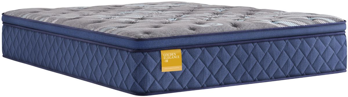 Sealy Golden Elegance Featherton 14 Innerspring Soft Euro Top Queen Mattress Budget Appliance West Chicago IL