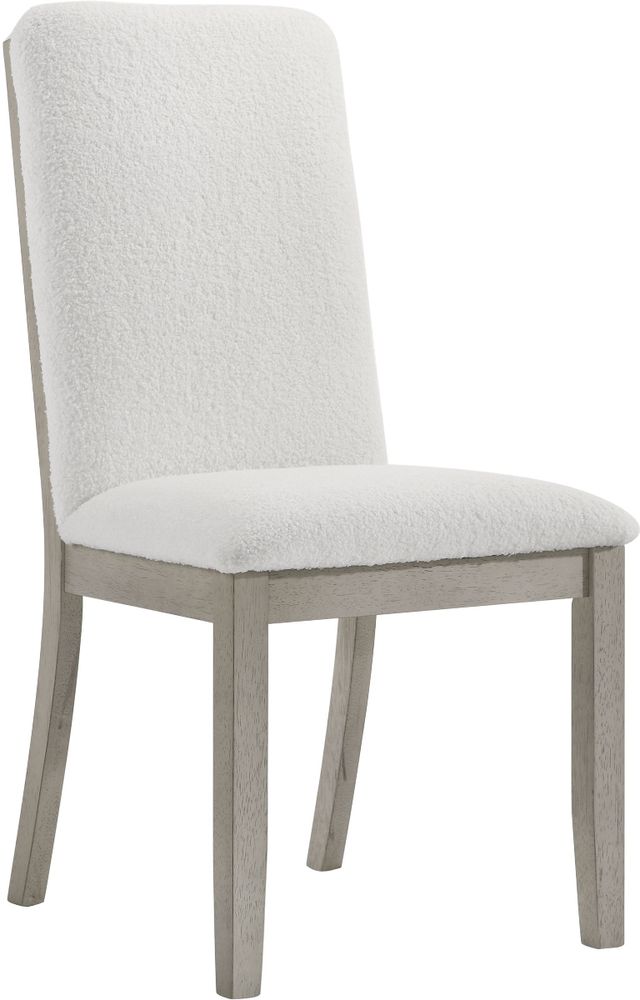 Crown Mark Torrie 2-Piece Light Gray Dining Side Chair Set | Colder's ...
