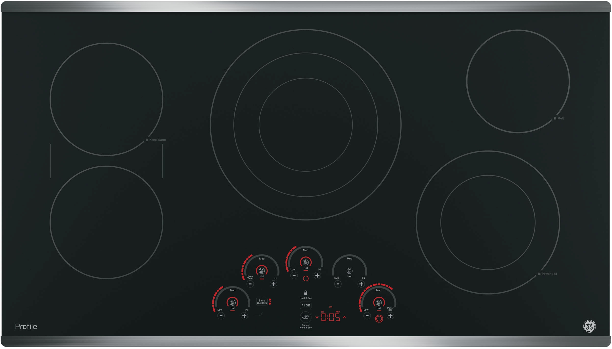Ge profile cooktop 36 store