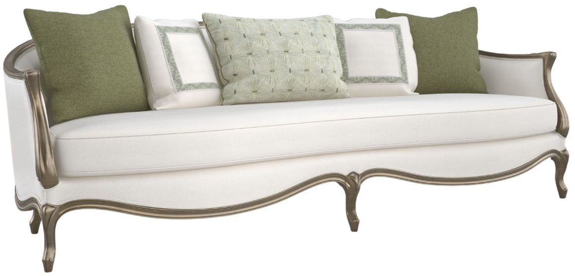 Caracole® Le Canape White 87'' Sofa | Gardella Furniture | Detroit, MI