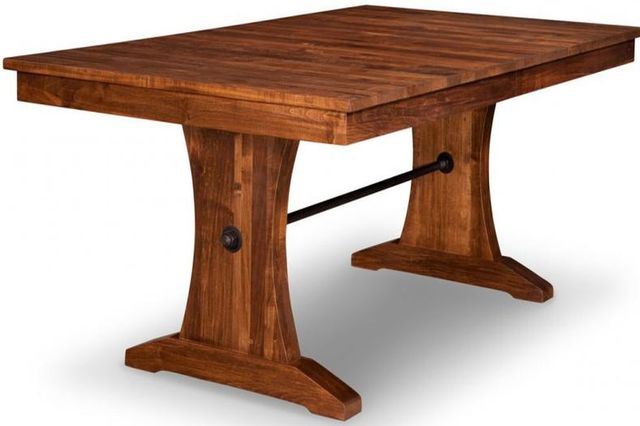 Handstone Glengarry Pedestal Dining Table, 48x72" + 3-12" | Marshall's ...