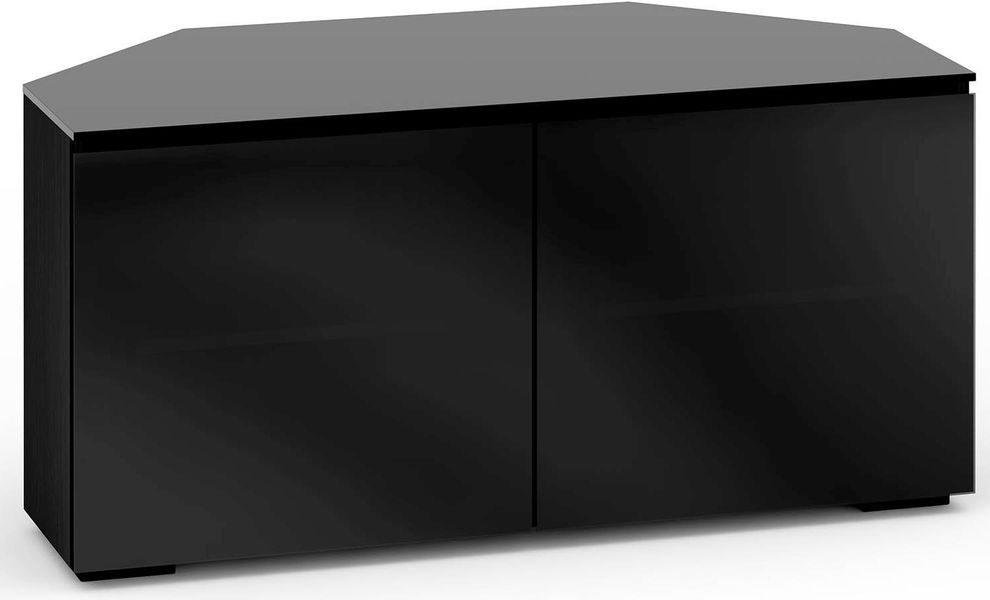 Salamander Designs® Oslo 221 CR Corner Cabinet-Black Glass