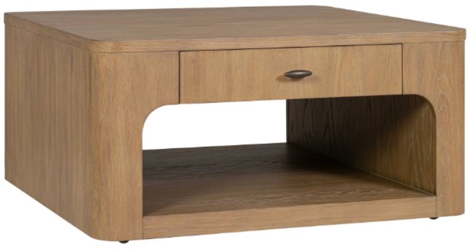 Flexsteel® Normandy Driftwood Square Coffee Table | Harris Furniture ...