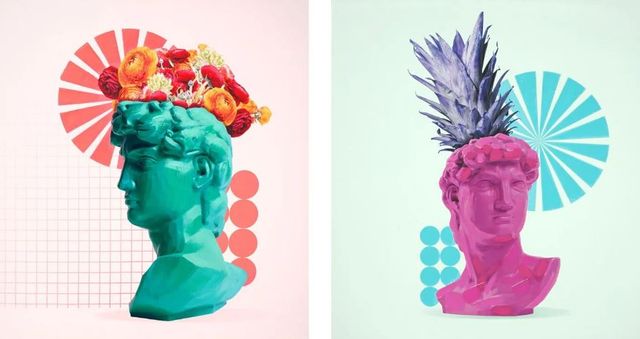 Classy Art 2-Piece 36" Hand Painted Textured Wall Art Set | Lichti's TV ...