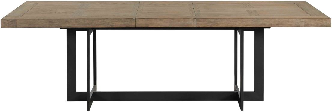 Intercon Eden Rustic Dune Trestle 5 Piece Table Set | BlvdHome