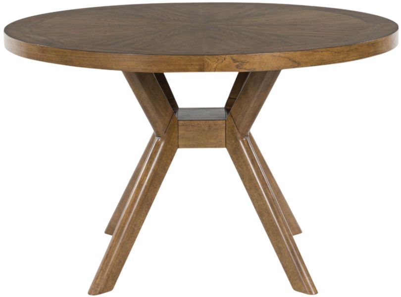 Ashley® Roanhowe Brown Round Dining Table | Colder's | Milwaukee Area