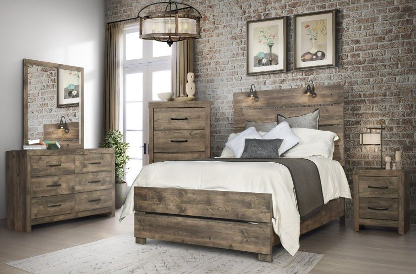 New Classic Home Furnishings Misty Lodge Greige Dresser Antioch CA