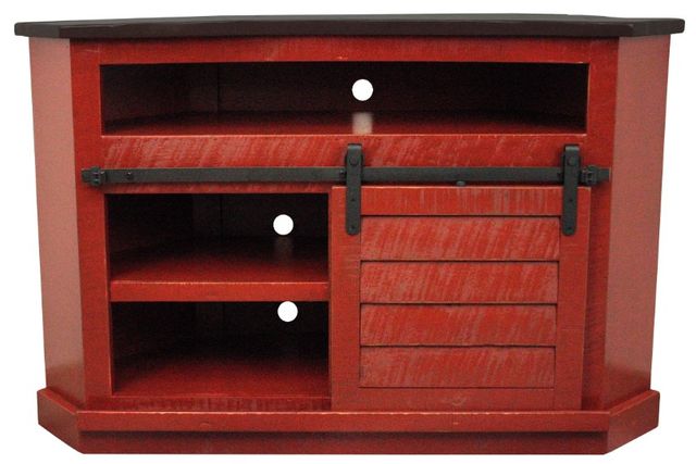 American Heartland Manufacturing Rustic Two-Tone Alcove Shutter Corner ...