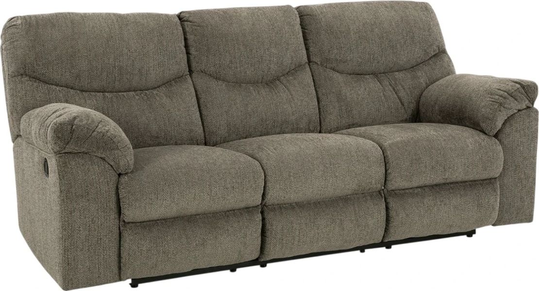 Signature Design by Ashley® Alphons Putty Reclining Sofa | Pruitt's ...