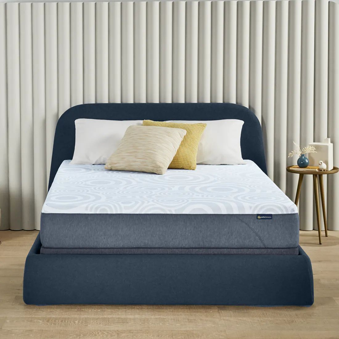 Serta Perfect Sleeper Nestled Night 10 Gel Memory Foam Medium Firm Tight Top King Mattress in a Box Bedroom Express