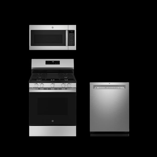 GE 3 Piece Stainless Steel Kitchen Package | Percy's | Worcester, MA