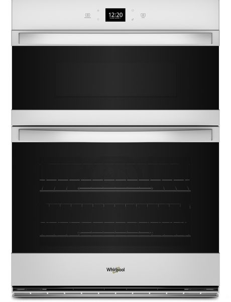 Whirlpool® 30" White Oven/Microwave Combo Electric Wall Oven ...