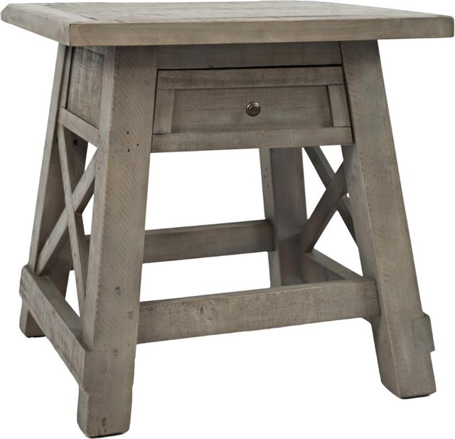 Jofran Inc. Outer Banks Driftwood Power End Table | Fred's Furniture Co ...