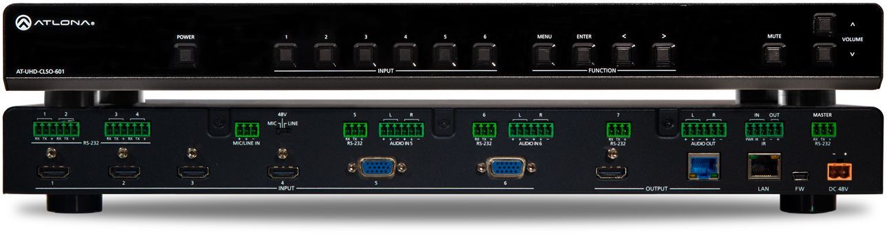 Atlona® 4K/UHD Six-Input Multi-Format Switcher | Horizon Appliance ...