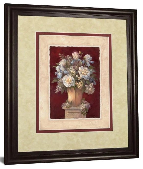 Classy Art Traditional Red Il By Vivian Flasch Wall Art | Fischer ...