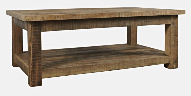 Jofran Inc. Reclamation Brown Rectangle Coffee Table Bob Mills Furniture
