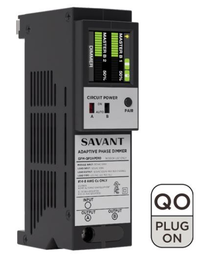 Savant Dual Adaptive Phase Dimmer Lighting Module