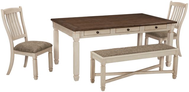 Signature Design by Ashley® Bolanburg 4-Piece Two-Tone Dining Set | The ...