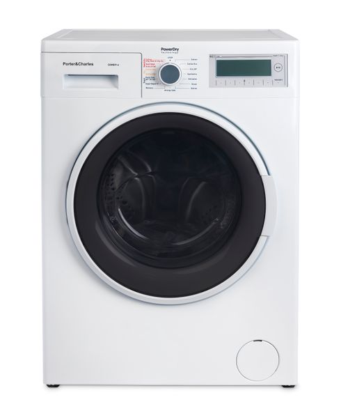 Porter & Charles 2.1 Cu. Ft. White 2-in-1 Combination Ventless Washer ...